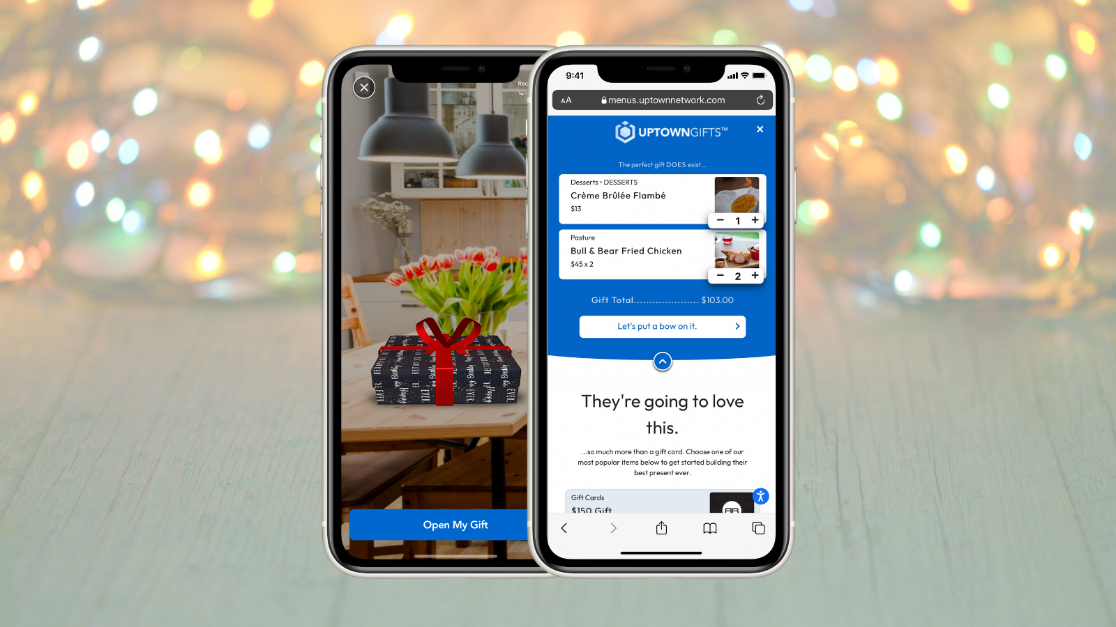 3 Easy Steps To Adding Virtual Gifting To Any Menu - Uptown Network