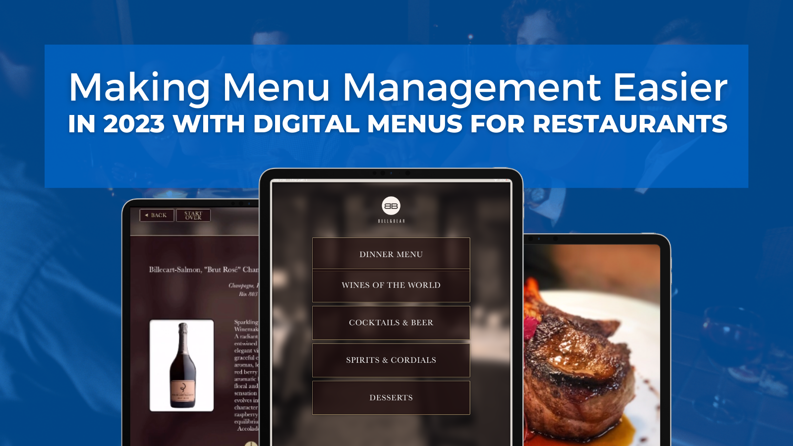 Making Menu Management Easier In 2023 With Digital Menus for ...